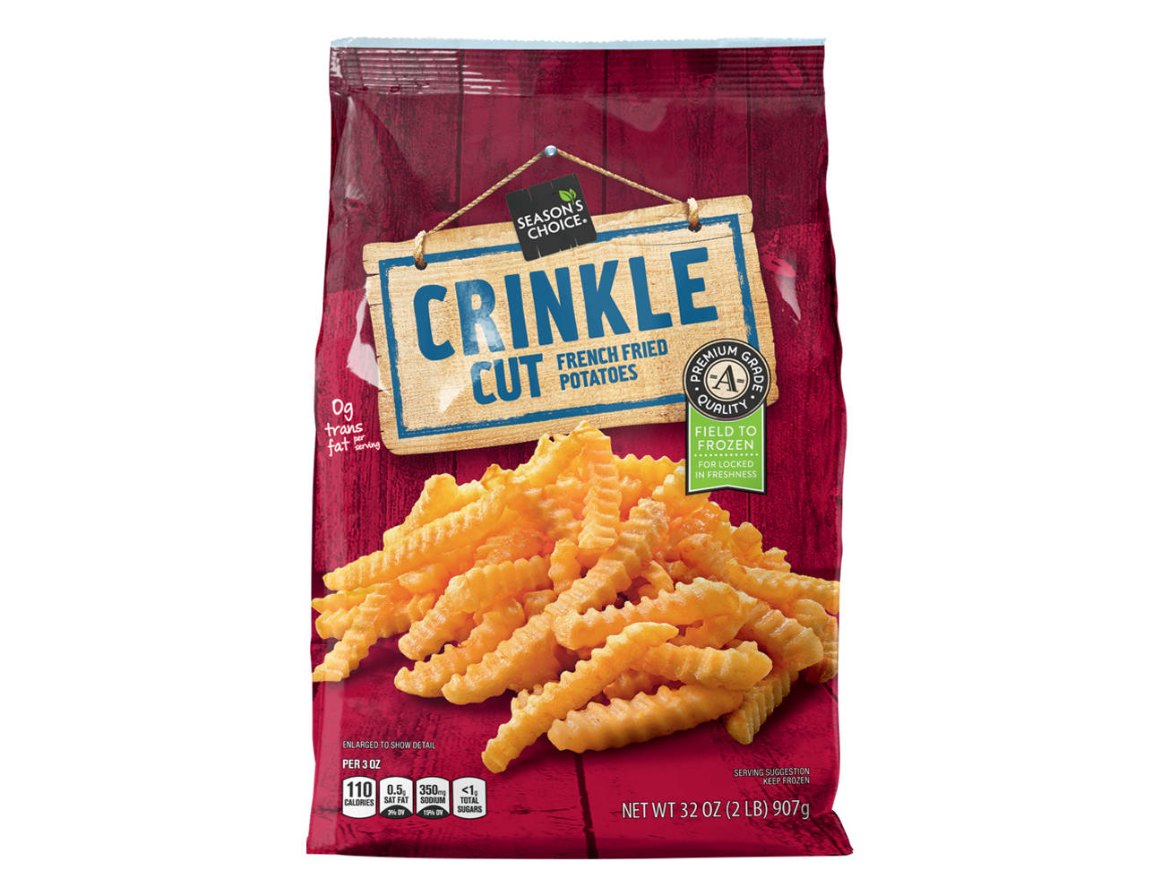 Season's Choice Crinkle Cut Potatoes, 32 oz