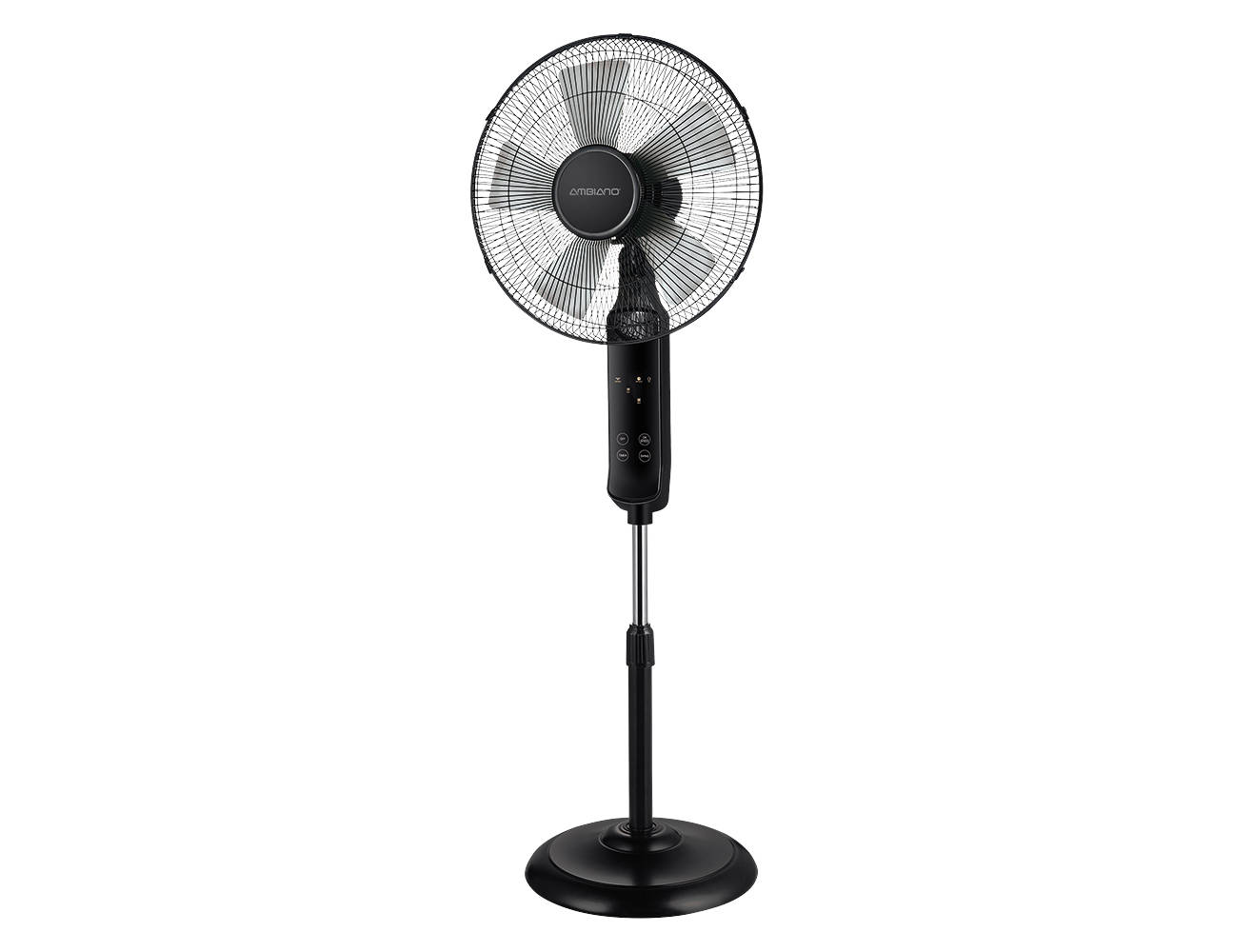 Ambiano 16" Pedestal Fan, Black