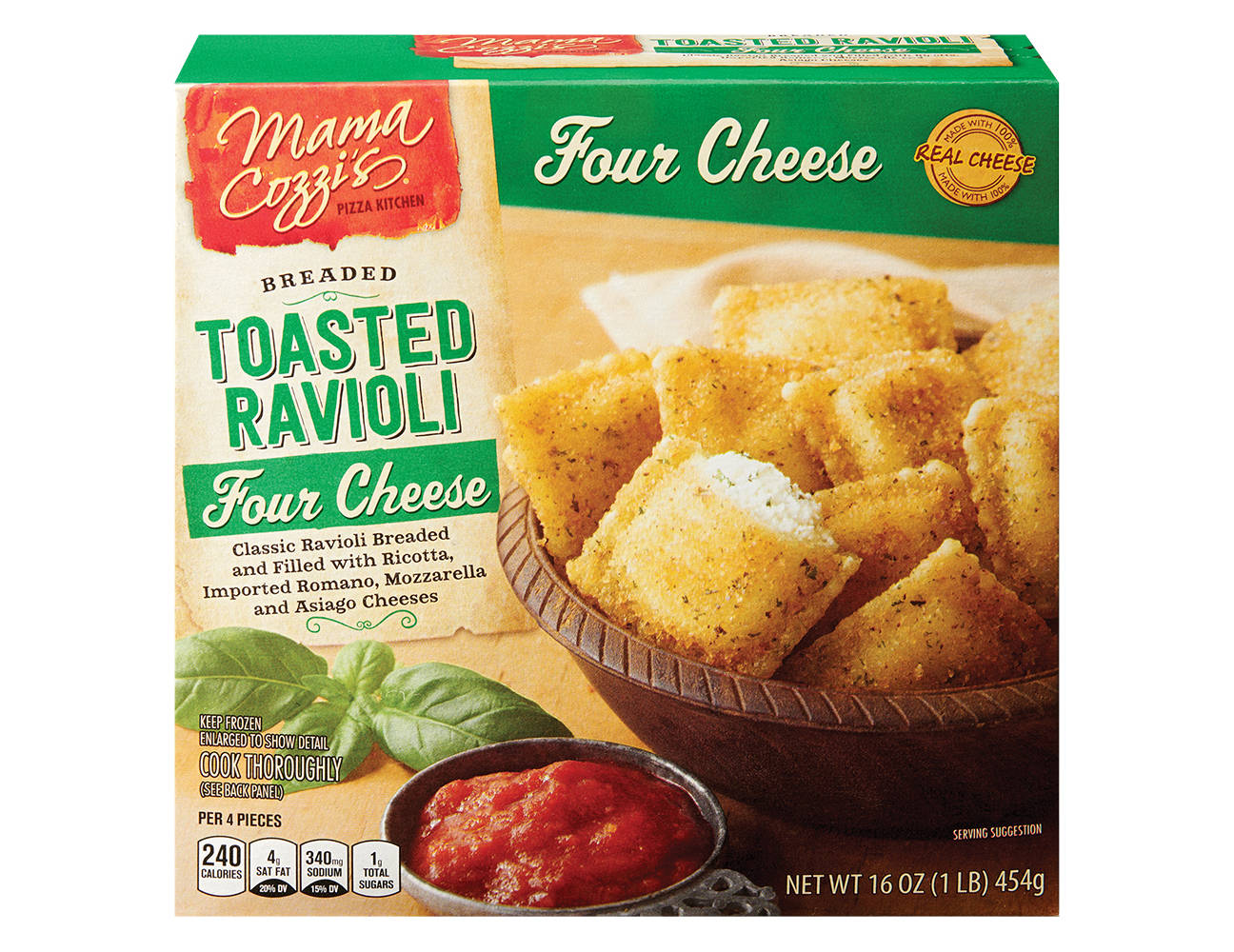 Mama Cozzi's Pizza Kitchen Toasted Cheese Ravioli, 1 lb