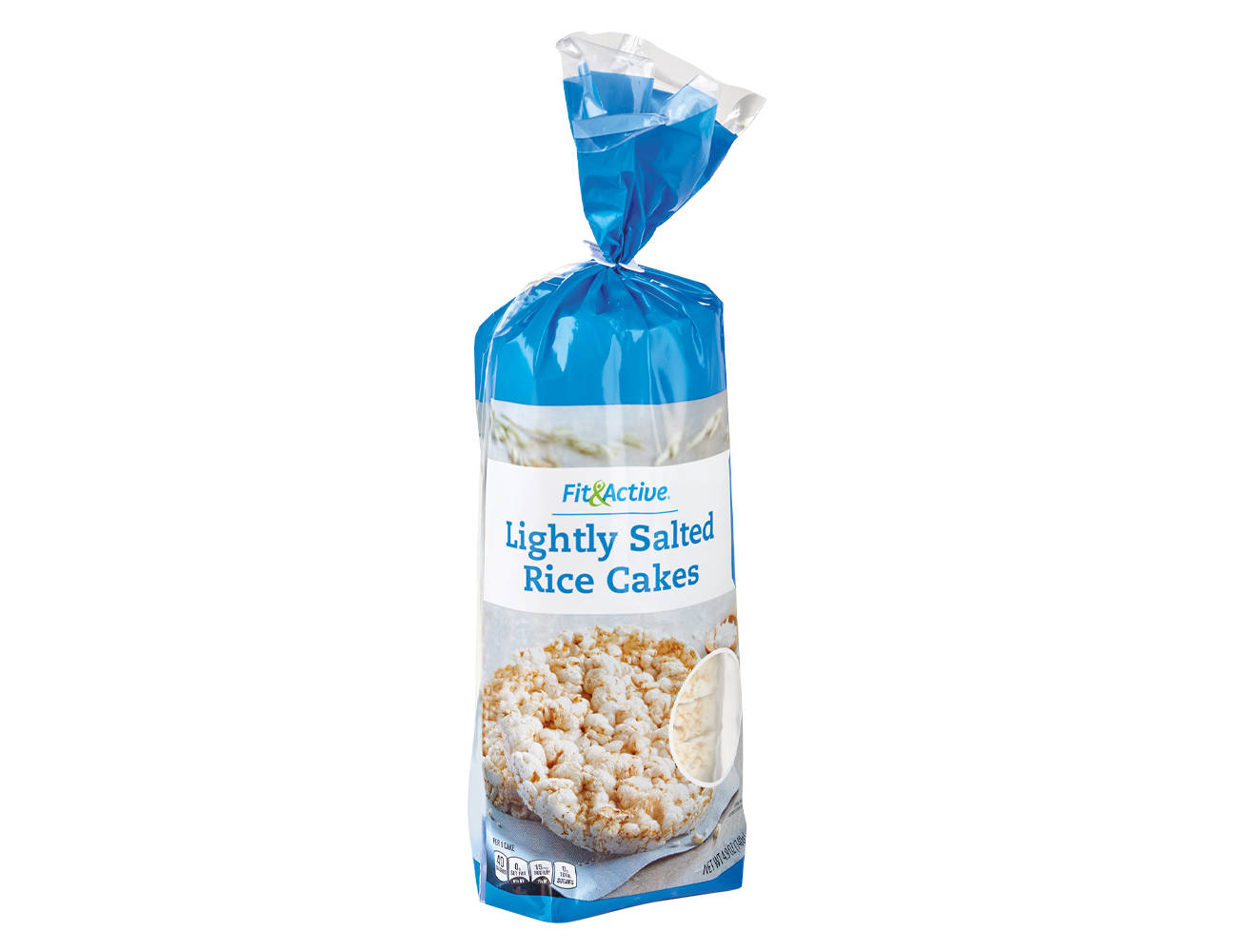 Fit & Active Lightly Salted Rice Cakes, 4.9 oz