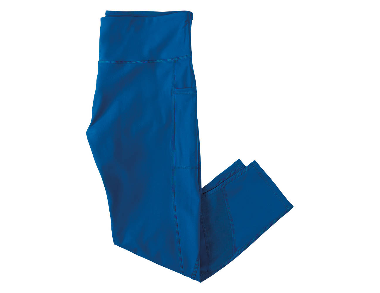 Crane Ladies Premium Running Tights - Blue, XL