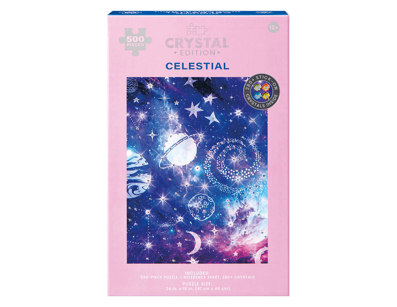 Hinkler 500 Piece Gemstone Puzzle - Galaxy