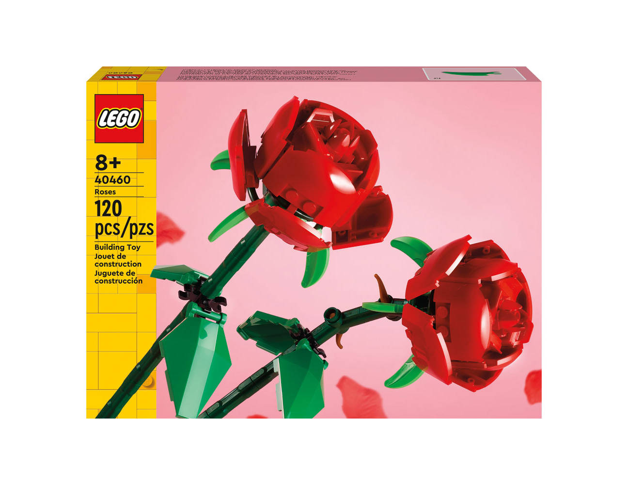 Lego Botanical Rose Flower Building Set, 120 Pieces