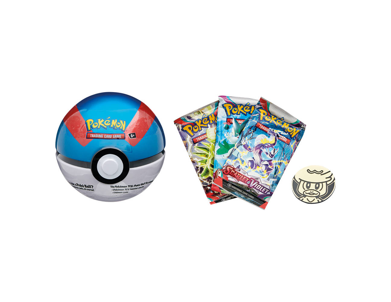 Pokémon Pokémon Pokeball Tin with Trading Cards - Assorted Varieties
