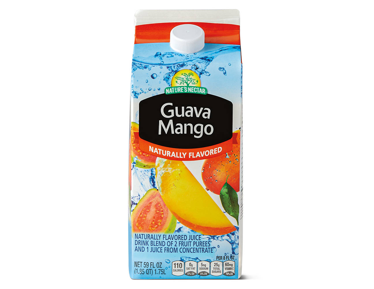 Nature's Nectar Guava Mango Juice Drink, 59 oz