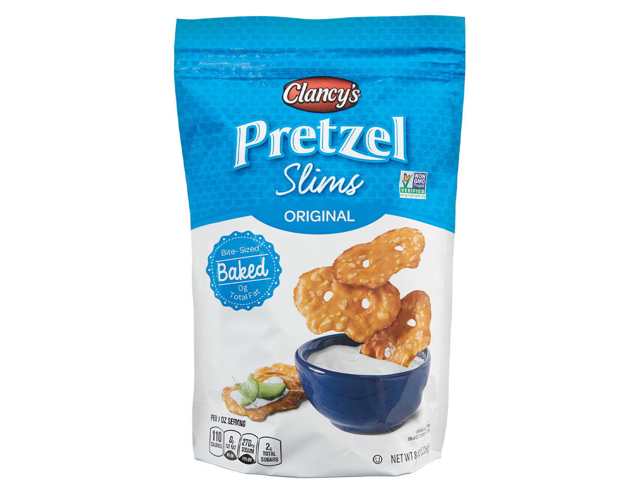 Clancy's Original Pretzel Slims, 8 oz