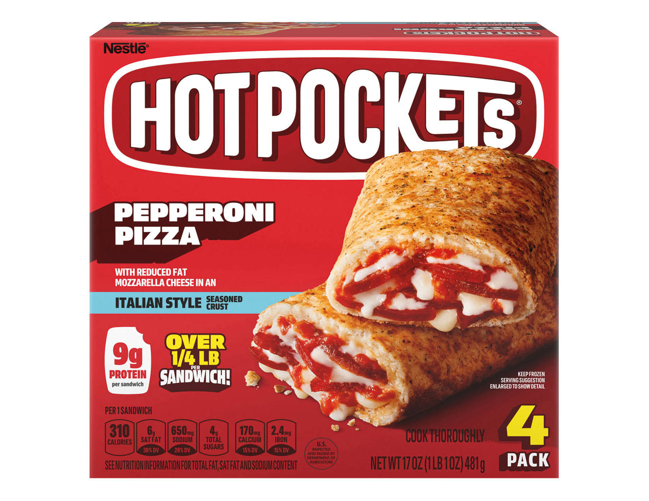 Hot Pockets Pepperoni 4 pack