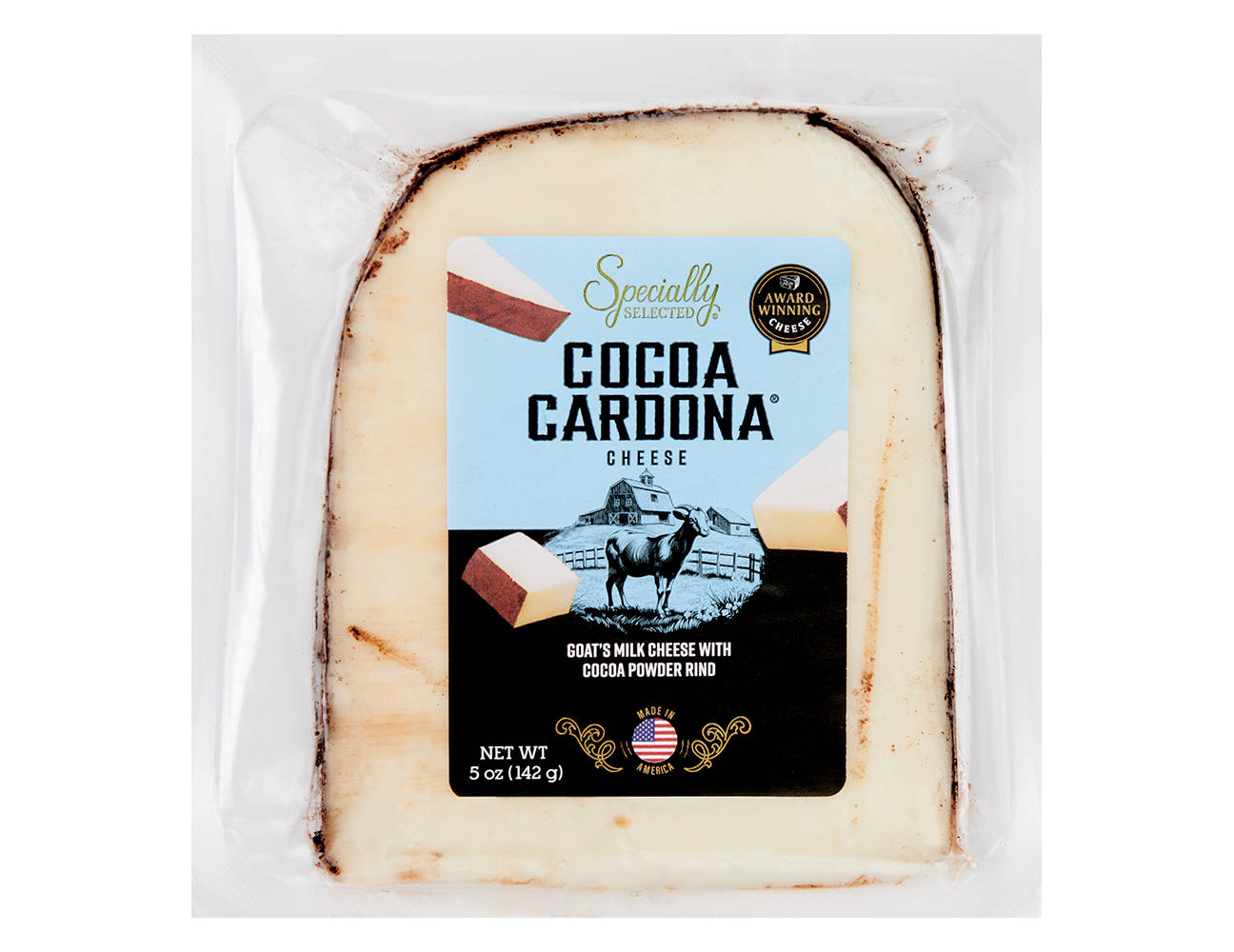 Specially Selected Cocoa Cardona Cheese, 5 oz