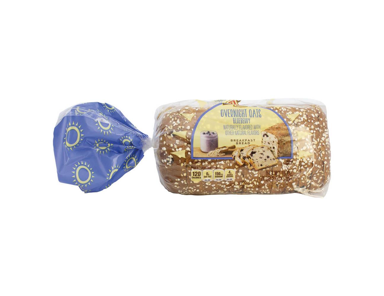 L'oven Fresh Blueberry Overnight Oats Bread, 18 oz