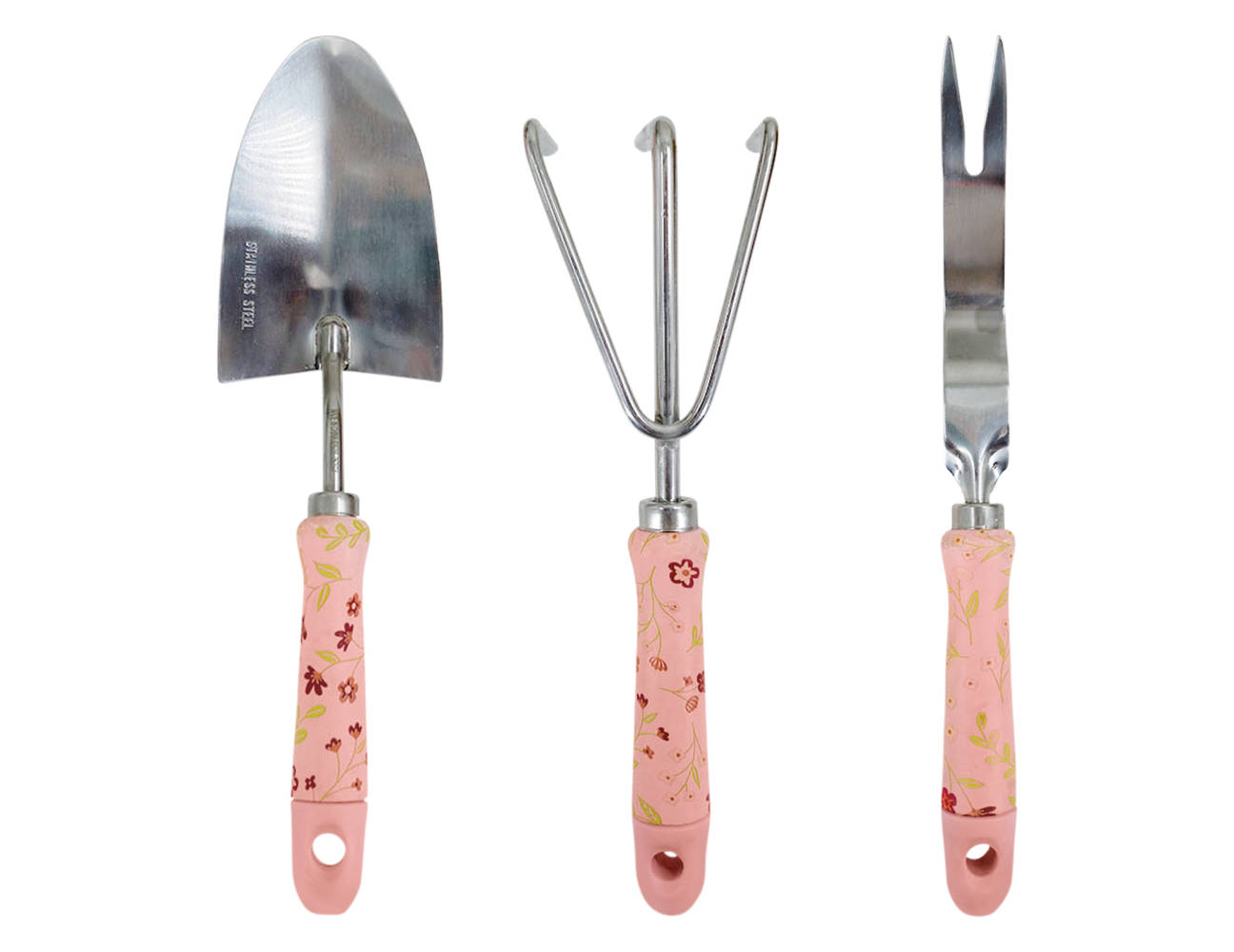 Gardenline Decorative Garden Hand Tools - Pink Floral