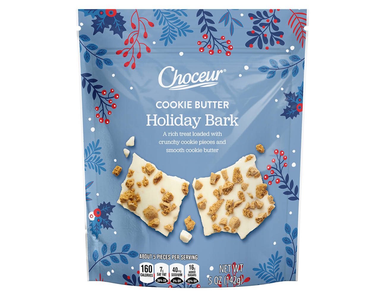 Choceur Cookie Butter Holiday Bark