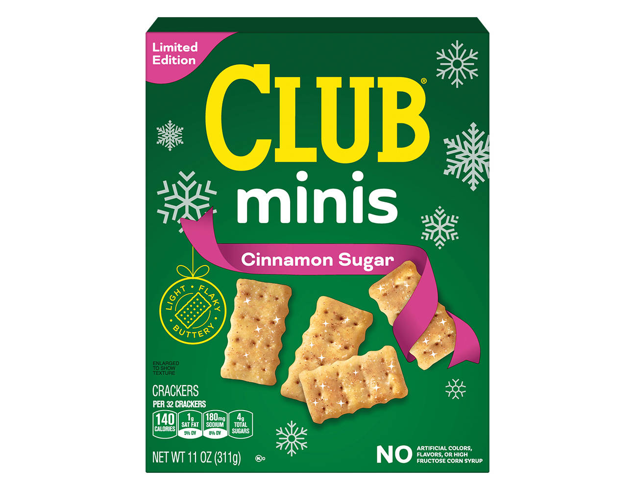 Keebler Mini Club Crackers - Cinnamon, 11 oz