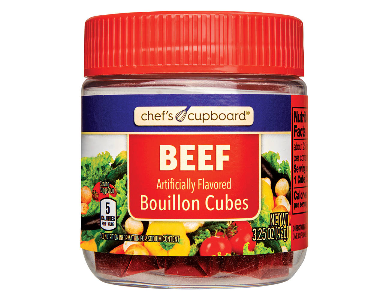 Chef's Cupboard Beef Bouillon Cubes, 3.25 oz