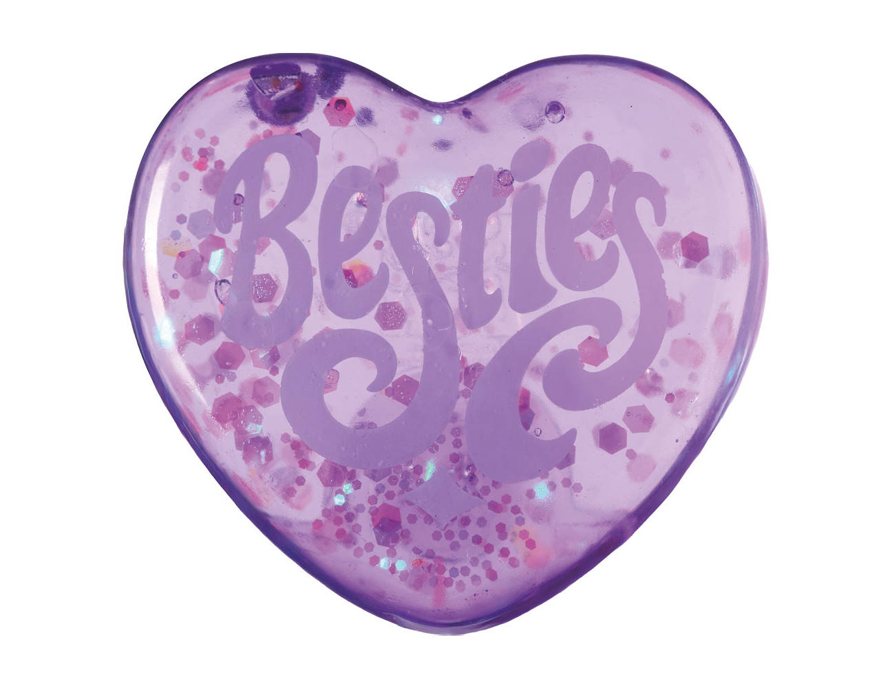 NeeDoh Valentine's Day Candy & Squishes - Glitter Squeeze Heart