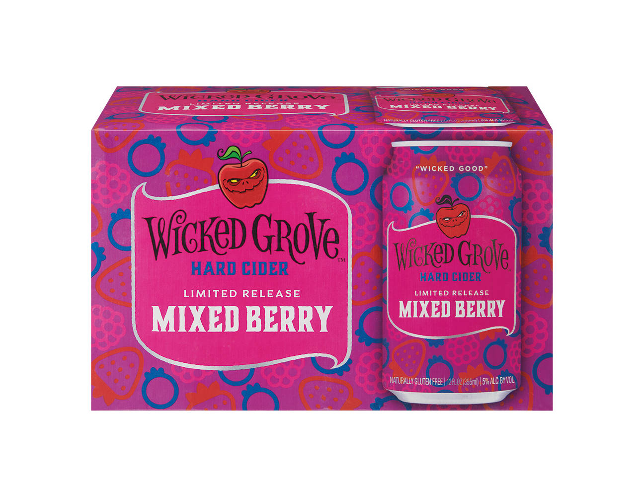 Wicked Grove Mixed Berry Hard Cider