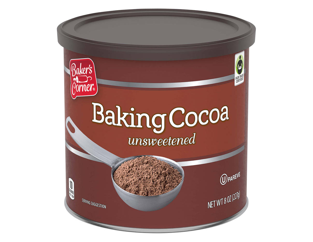 Baker's Corner Unsweetened Baking Cocoa Powder, 8 oz