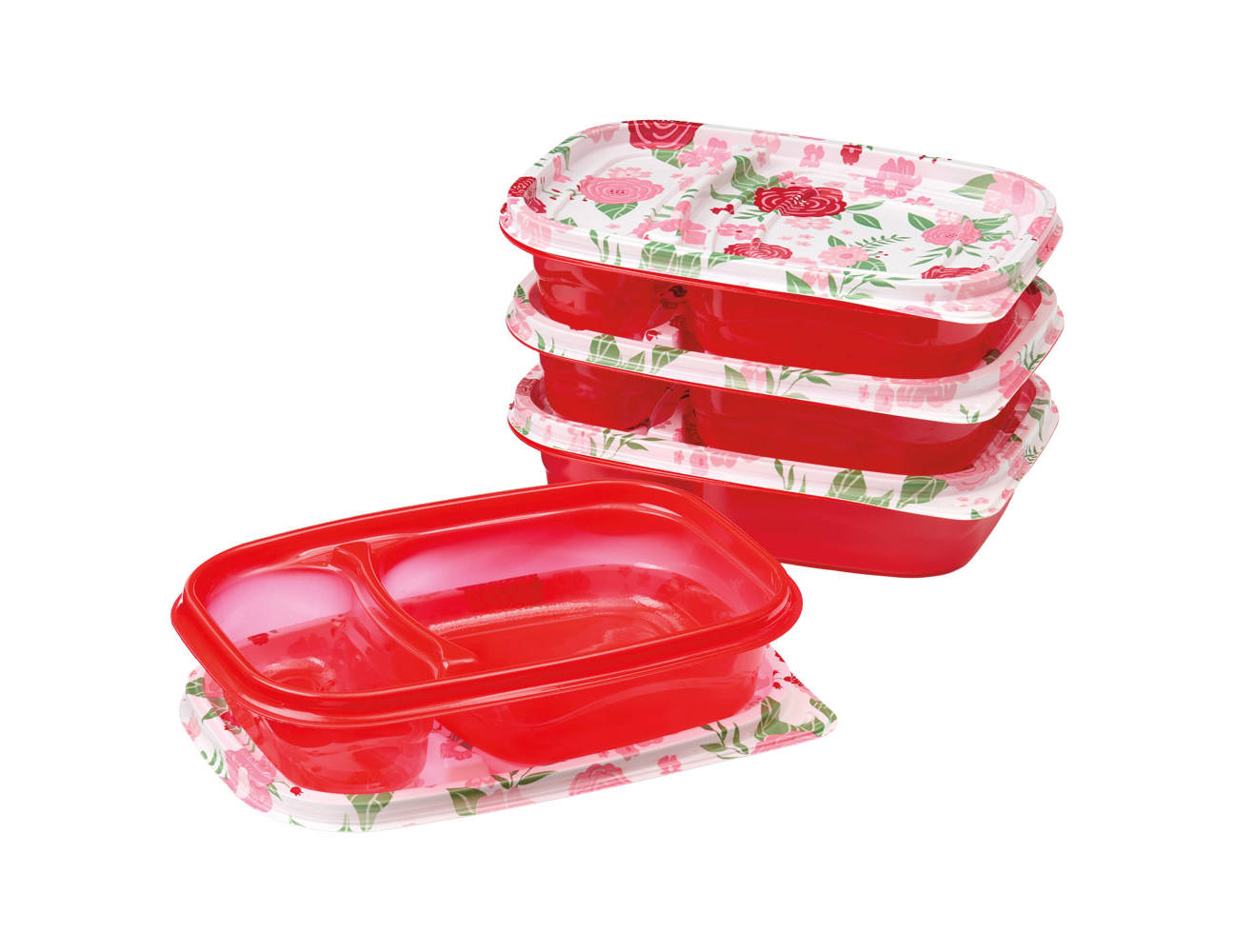 Crofton Flower Shaped Divided Snackle Box