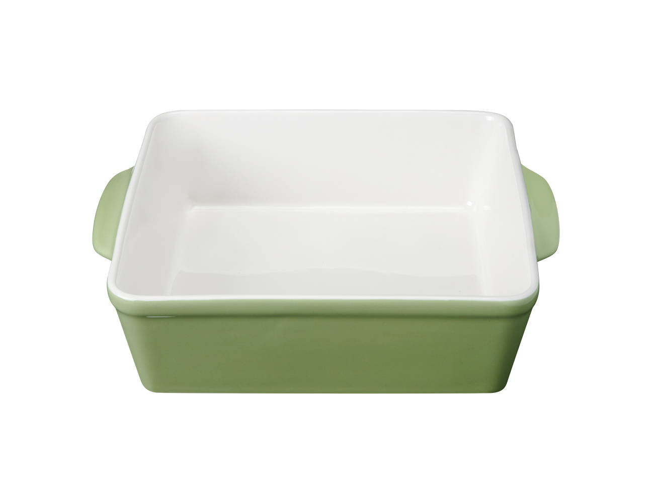 Crofton Stoneware Baking Dish, Green