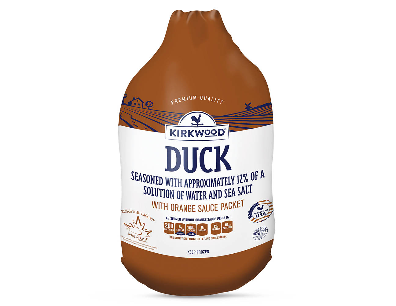 Kirkwood Whole Duck, per lb