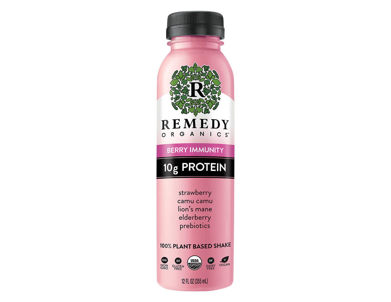 Remedy Organics Berry Immunity Protein Drink, 12 fl oz