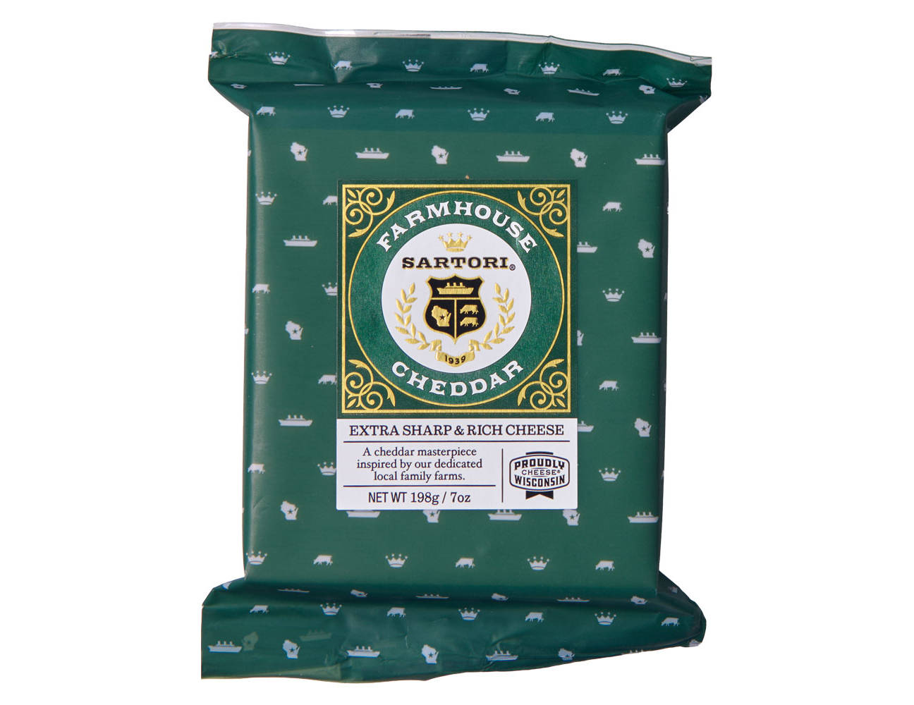 Sartori Farmhouse Extra Sharp & Rich Cheddar Cheese, 7 oz