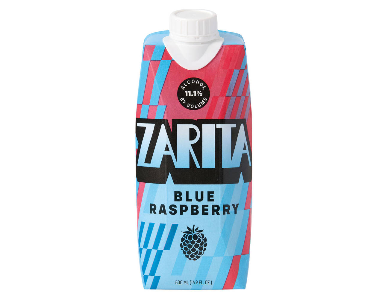 Zarita Blue Raspberry Cocktail, 500 ml