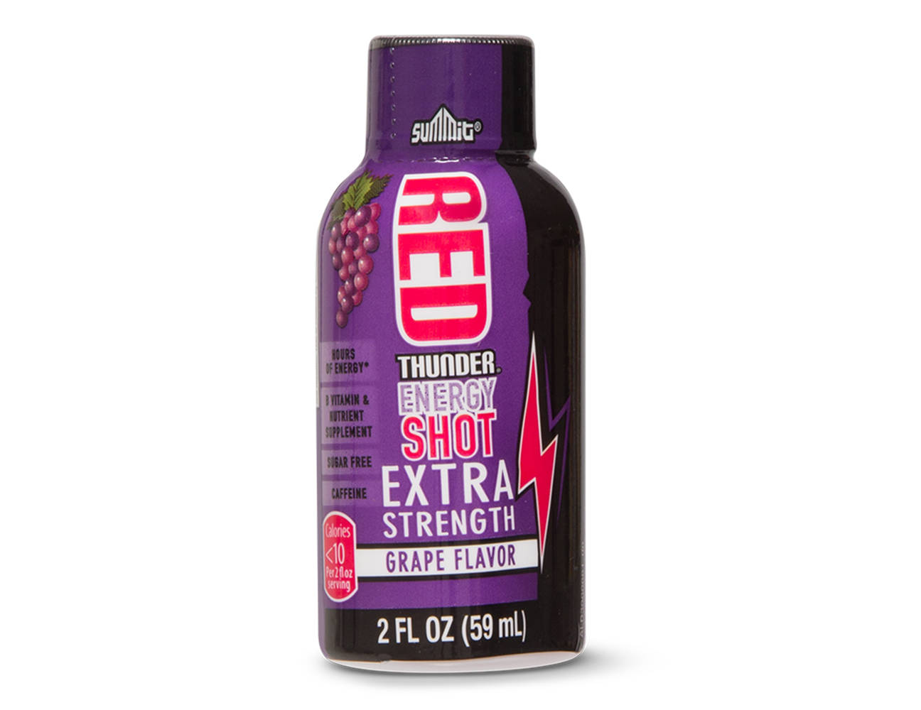 Summit Red Thunder Extra Strength Grape, 2 fl oz