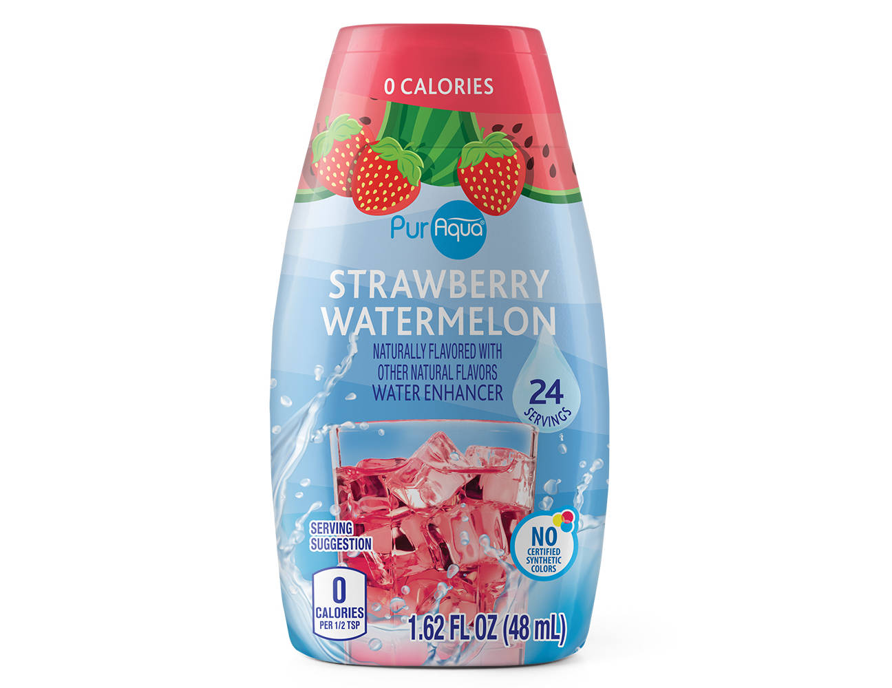 PurAqua Strawberry Watermelon Liquid Water Enhancer, 1.62 fl oz