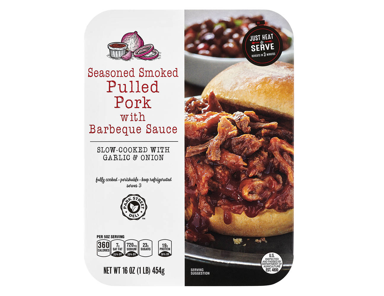 Park Street Deli BBQ Pulled Pork, 16 oz
