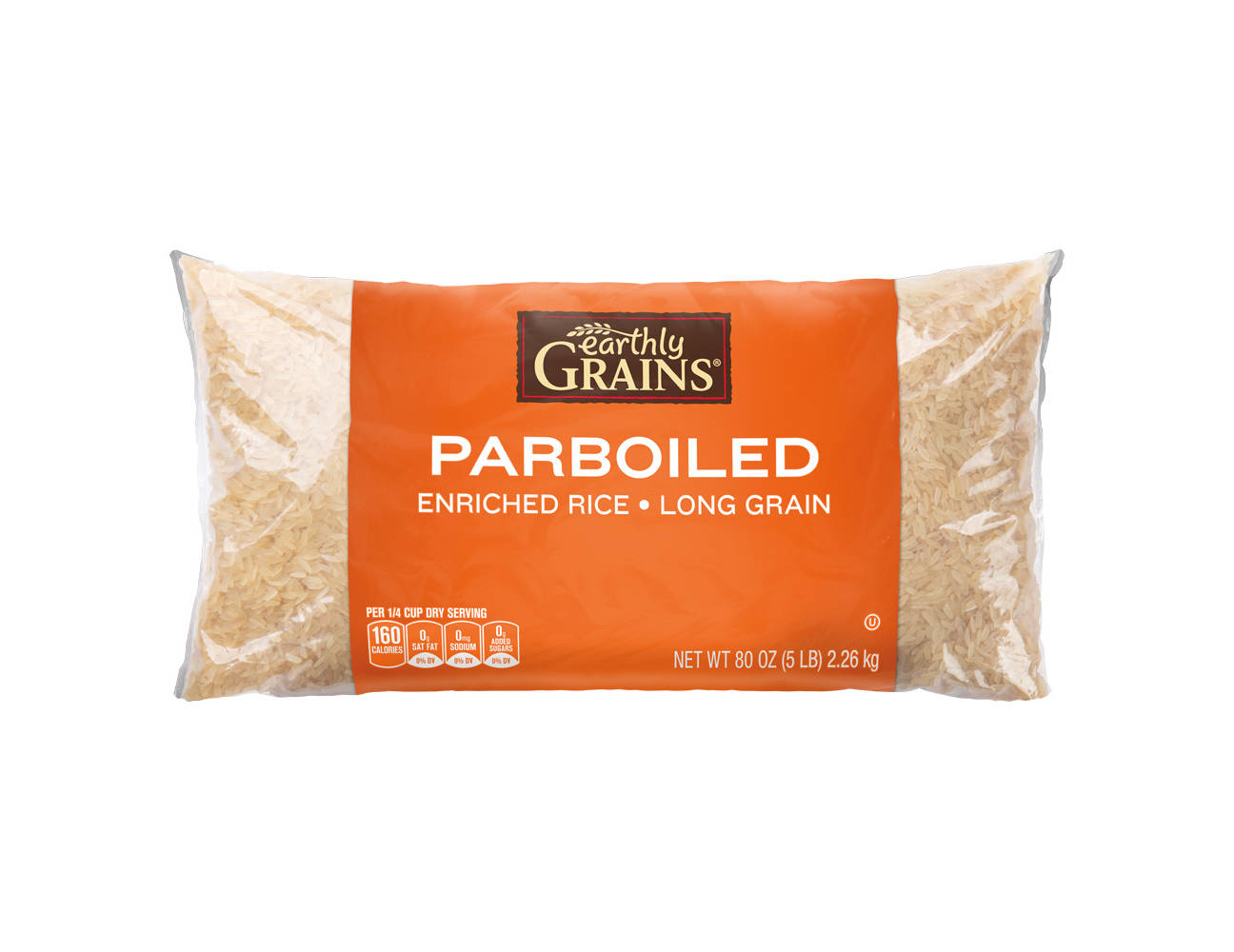 Earthly Grains Parboiled Long Grain Rice, 5 lb