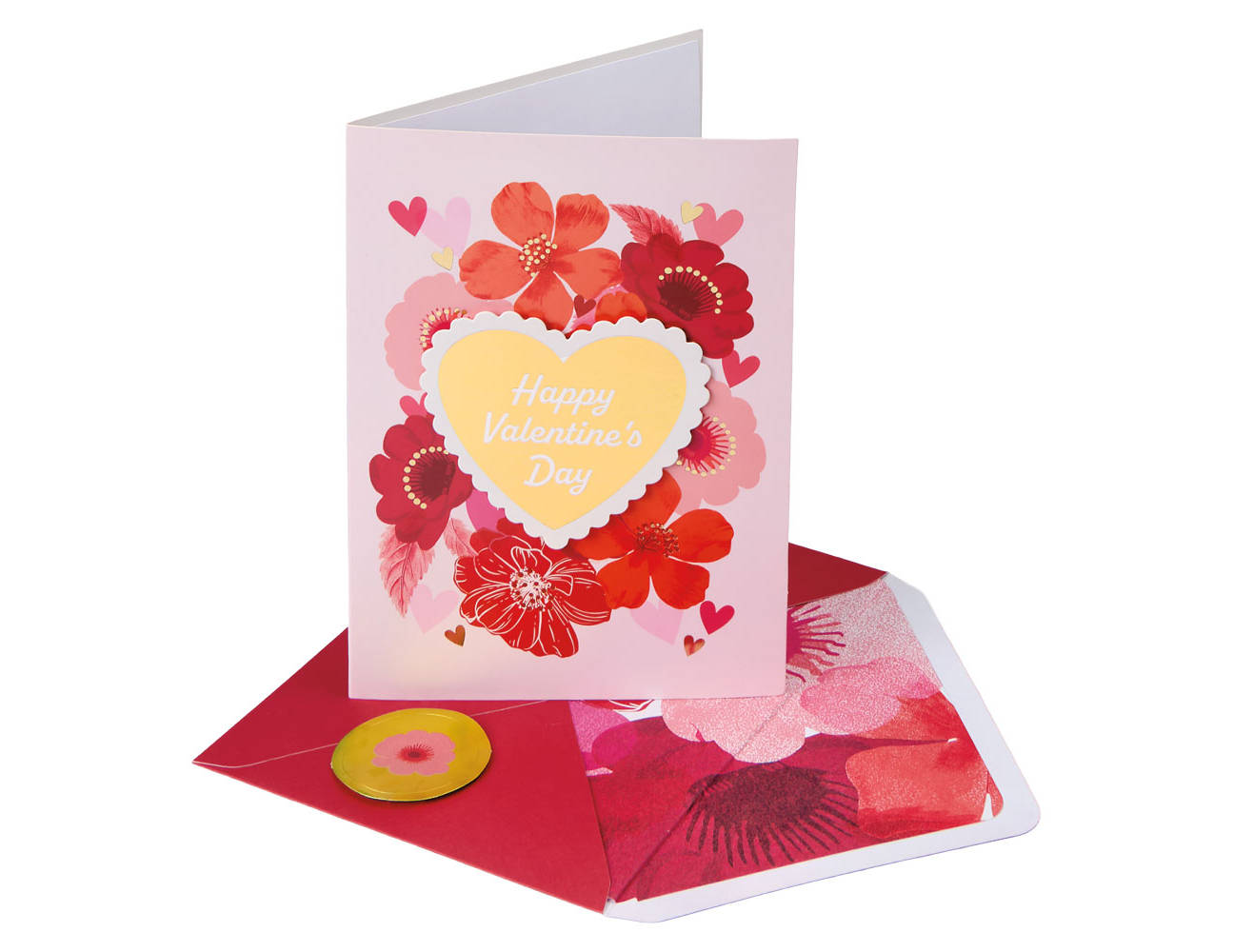 Pembrook 5" x 7" Valentine's Day Card - Happy Valentines Day