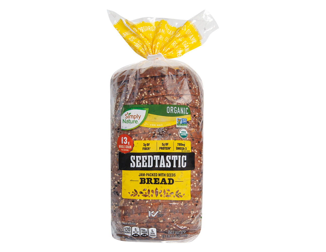 Simply Nature Seedtastic Organic Bread, 27 oz