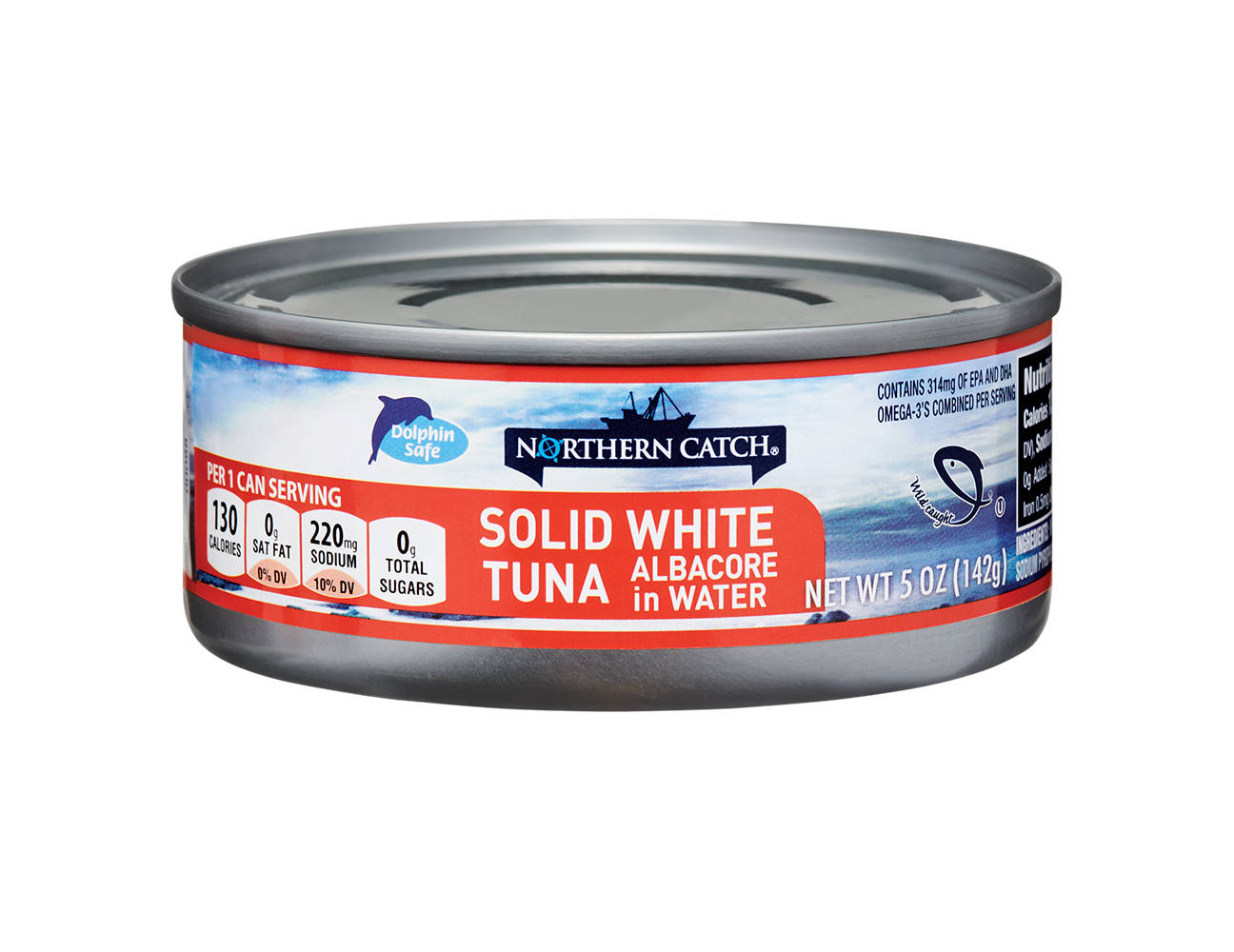 Northern Catch Solid White Tuna in Water, 5 oz