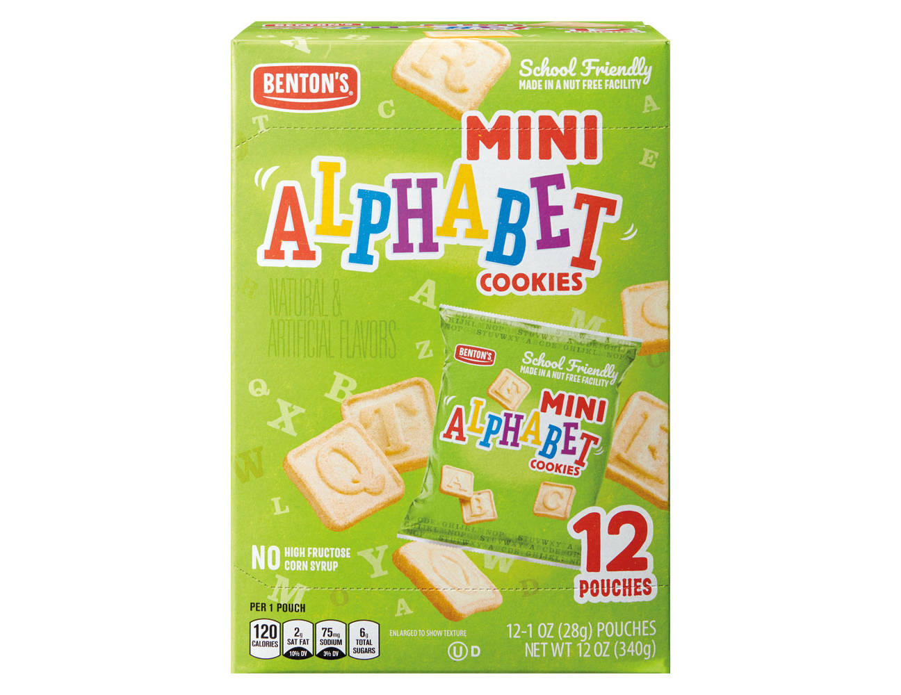 Benton's Mini Alphabet Cookies