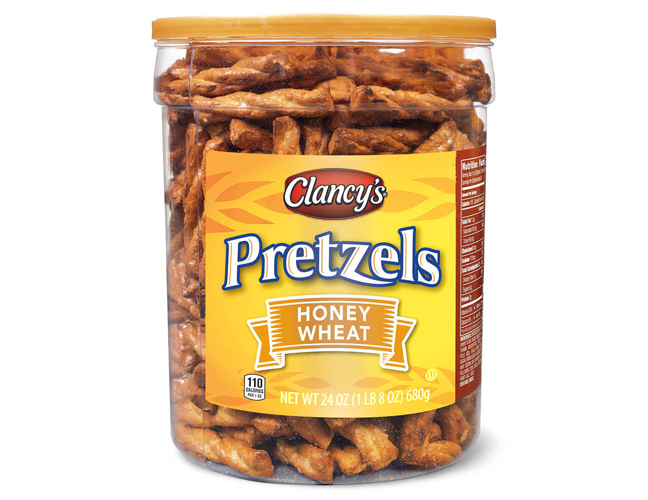 Clancy's Honey Wheat Pretzels, 24 oz