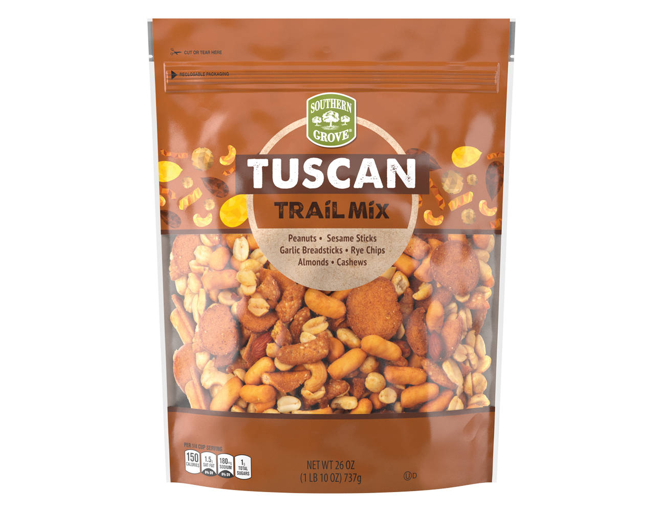 Southern Grove Tuscan Trail Mix, 26 oz