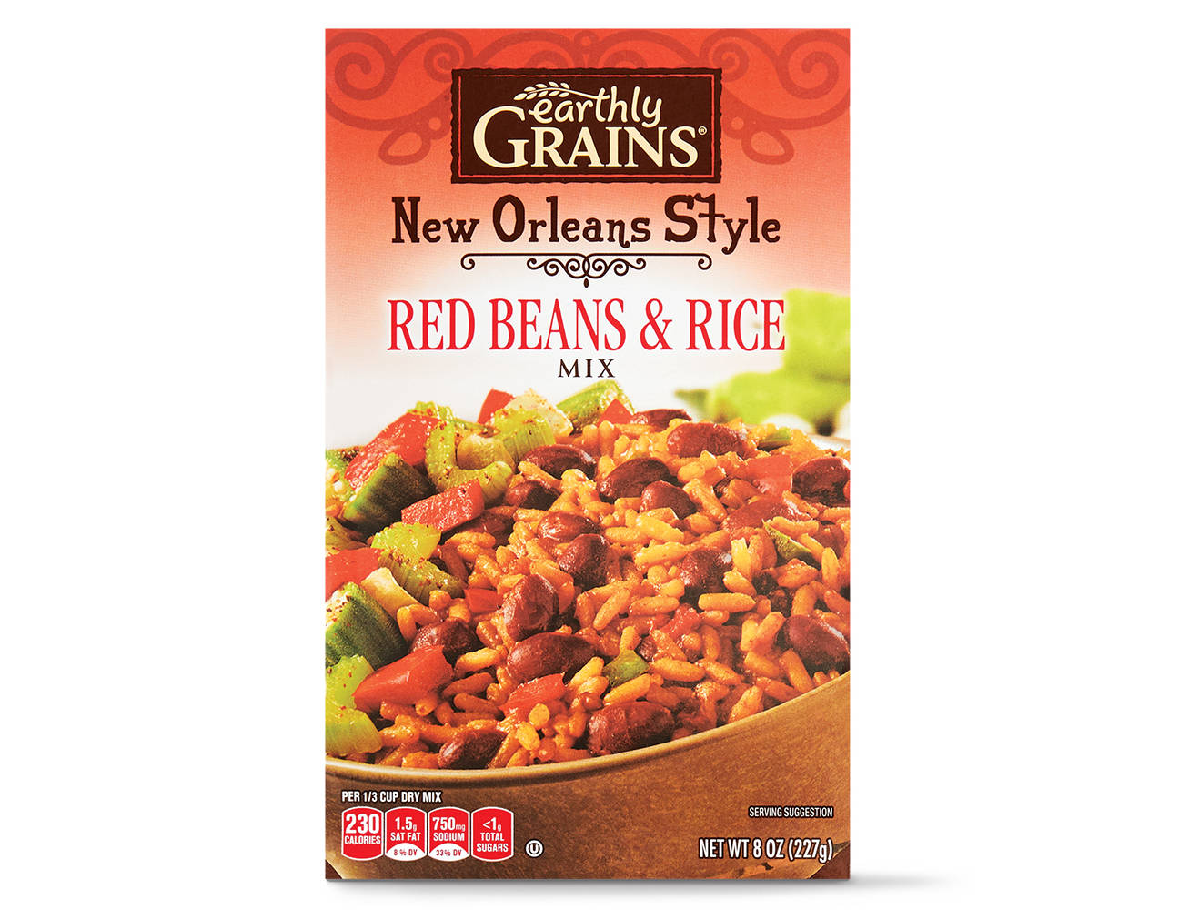 Earthly Grains New Orleans Style Red Beans and Rice Mix, 8 oz
