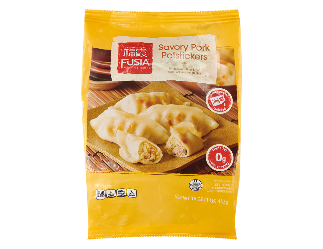 Fusia Asian Inspirations Pork Pot Stickers, 16 oz