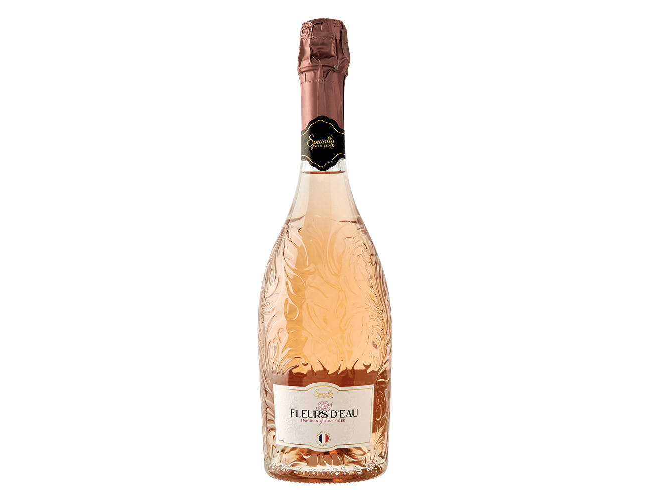 Specially Selected Fluer d'Eau Brut Rose Sparkling Wine, 750 ml