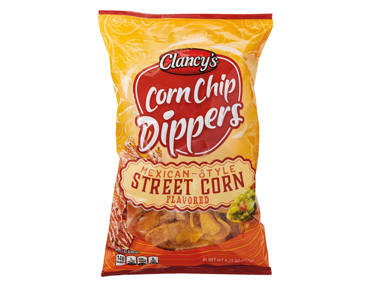 Clancy's Mexican Style Street Corn Chip Dippers, 9.25 oz