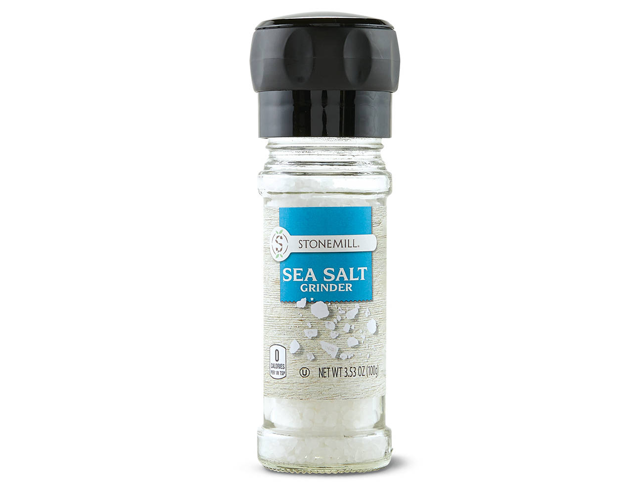 Stonemill Sea Salt Grinder, 3.53 oz