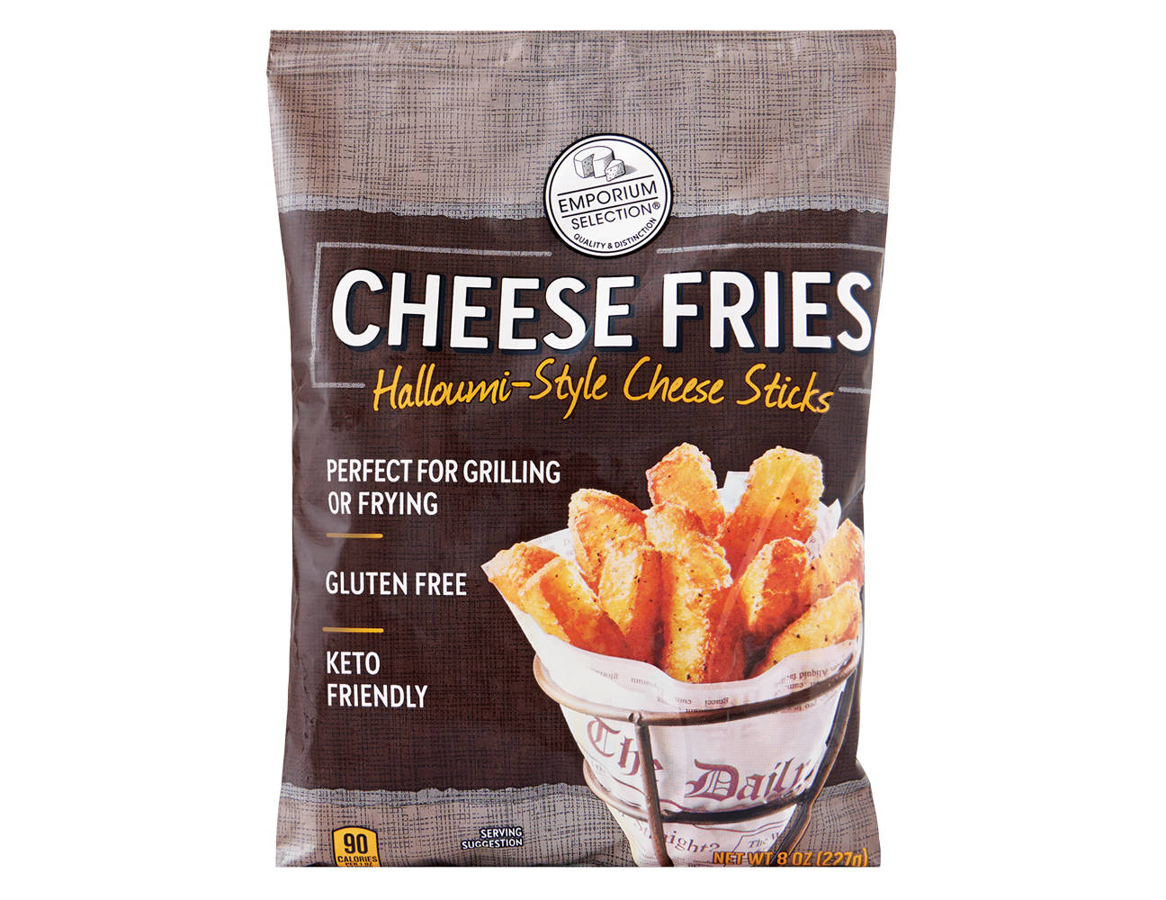 Emporium Selection Gluten Free Halloumi Style Cheese Sticks, 8 oz