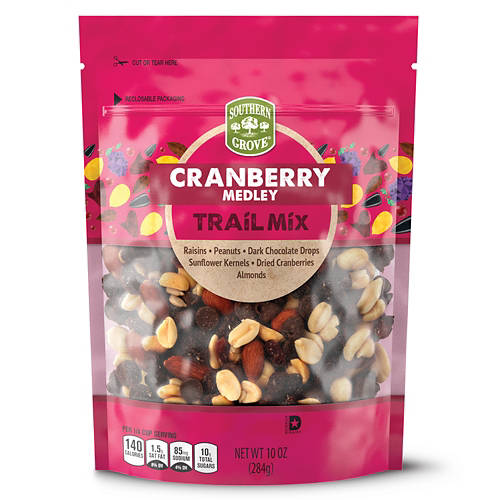 Southern Grove Cranberry & Nut Trail Mix, 10 oz