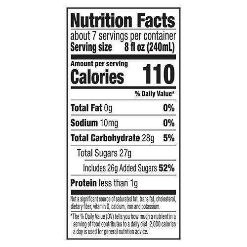 Nature's Nectar Strawberry Lemonade Not From Concentrate, 52 fl oz