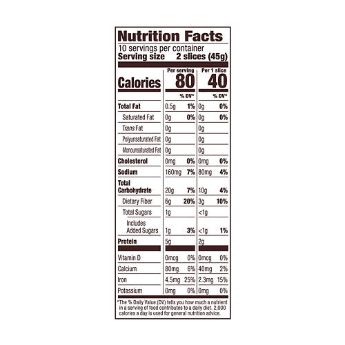 L'oven Fresh 40 Calorie Wheat Bread, 16 oz