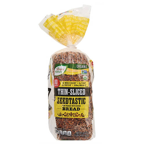 Simply Nature Organic Seedtastic Thin-Sliced Bread, 20 oz