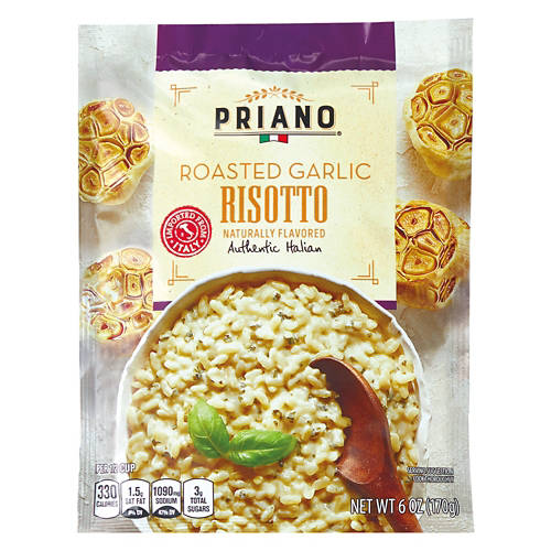 Priano Roasted Garlic Risotto, 6 oz