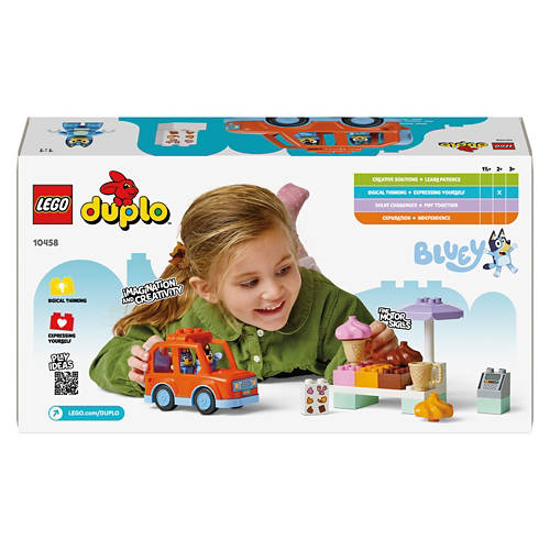 Lego/ Lego Duplo Bluey's Ice Cream Trip Building Blocks